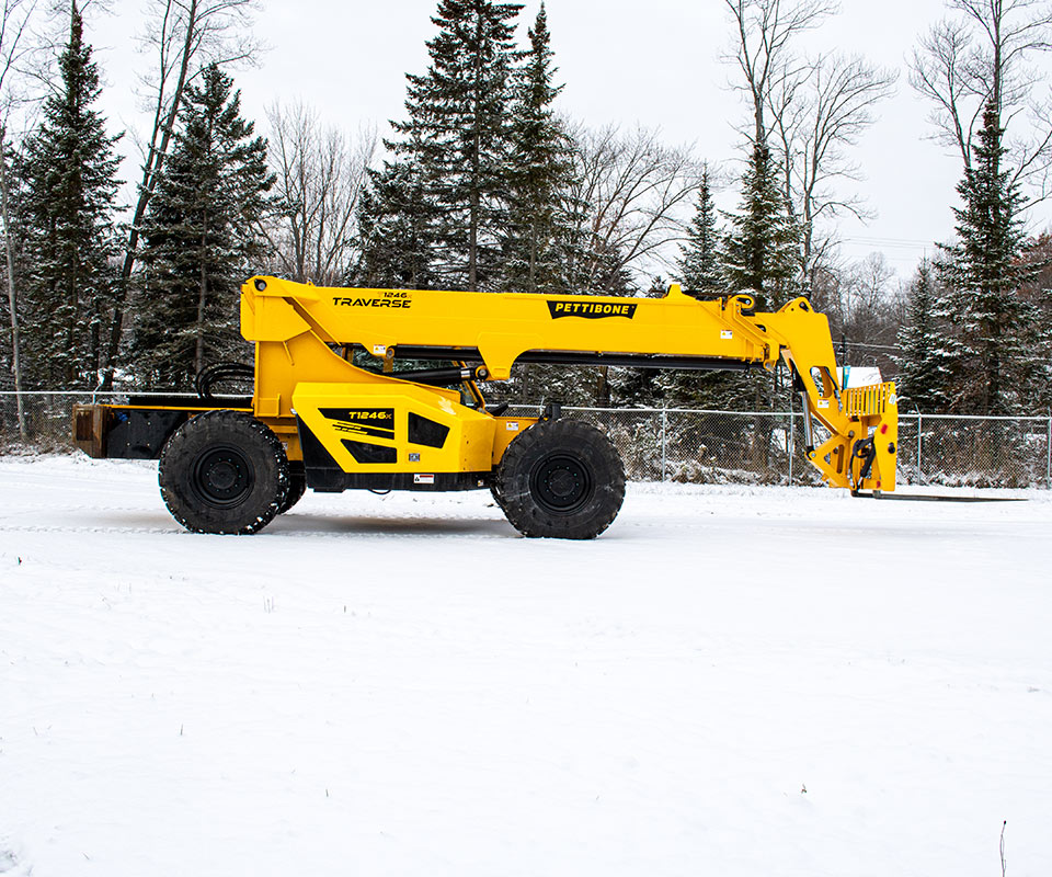 Pettibone Traverse T1246X telehandler specs & dimensions (2024 - 2025 ...