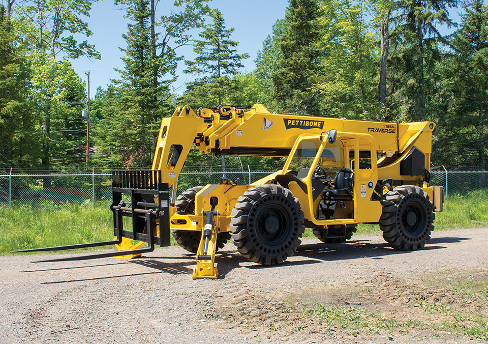 Pettibone Traverse T1256X telehandler specs & dimensions (2024 - 2025 ...