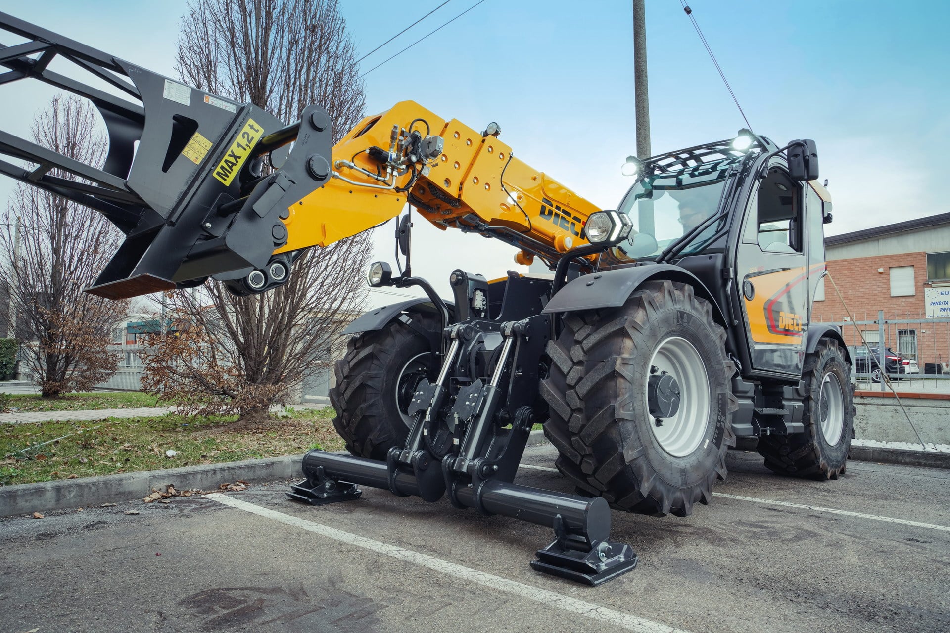 Dieci Zeus 35.11 GD telehandler specs & dimensions (2020 - 2025 ...