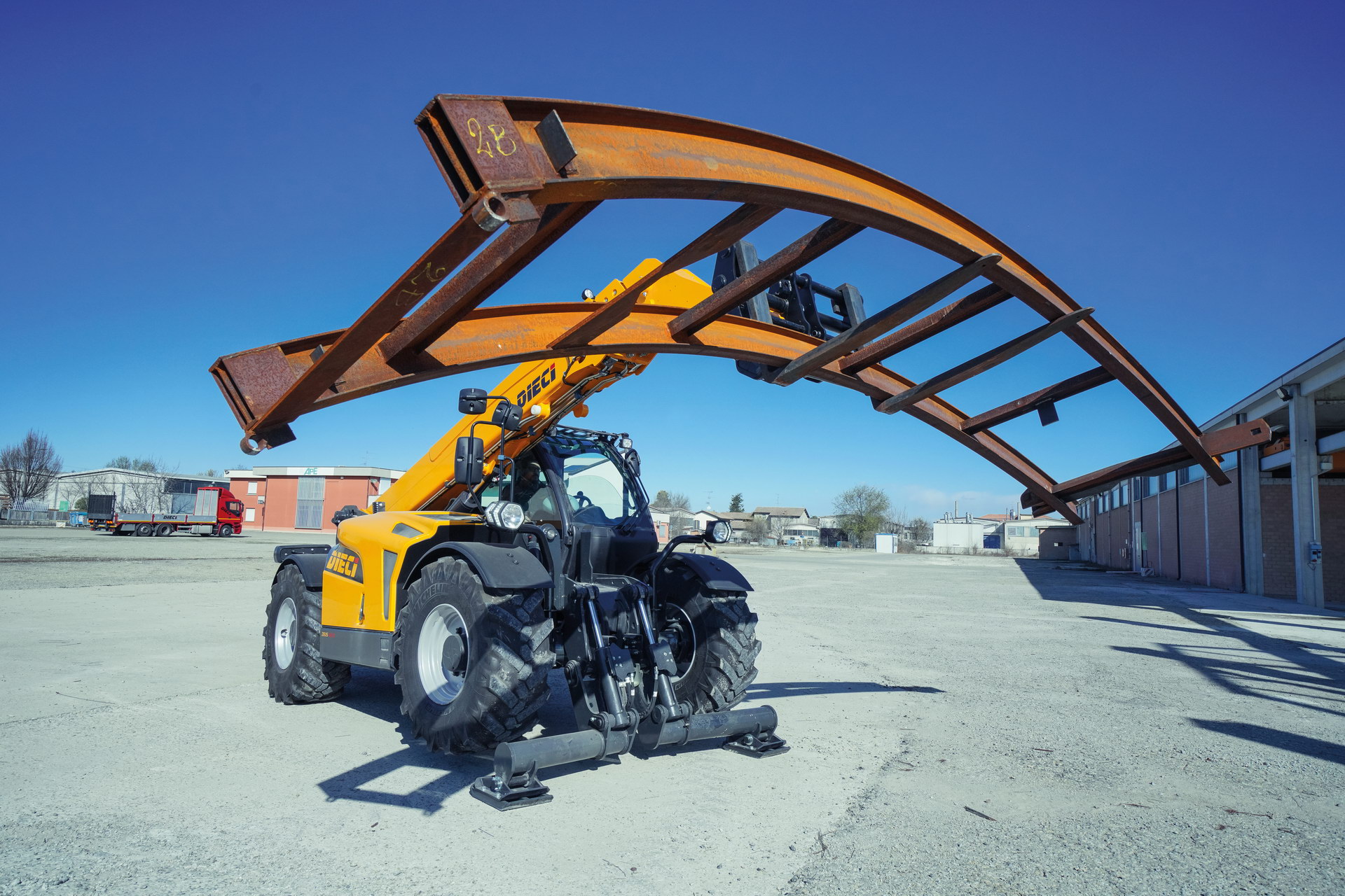 Dieci Zeus 40.13 GD telehandler specs & dimensions (2020 - 2025 ...