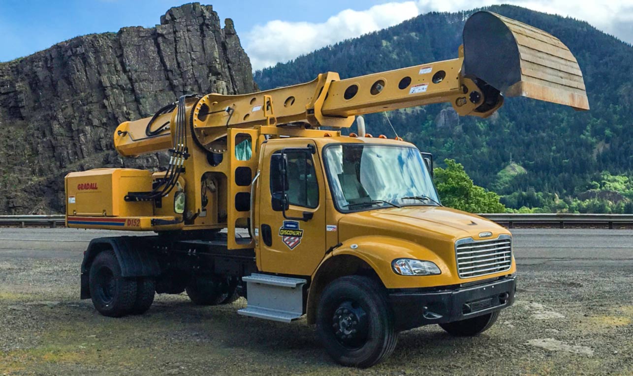 Gradall D152 excavator specs & dimensions (2017 - 2025) | Diggers ...