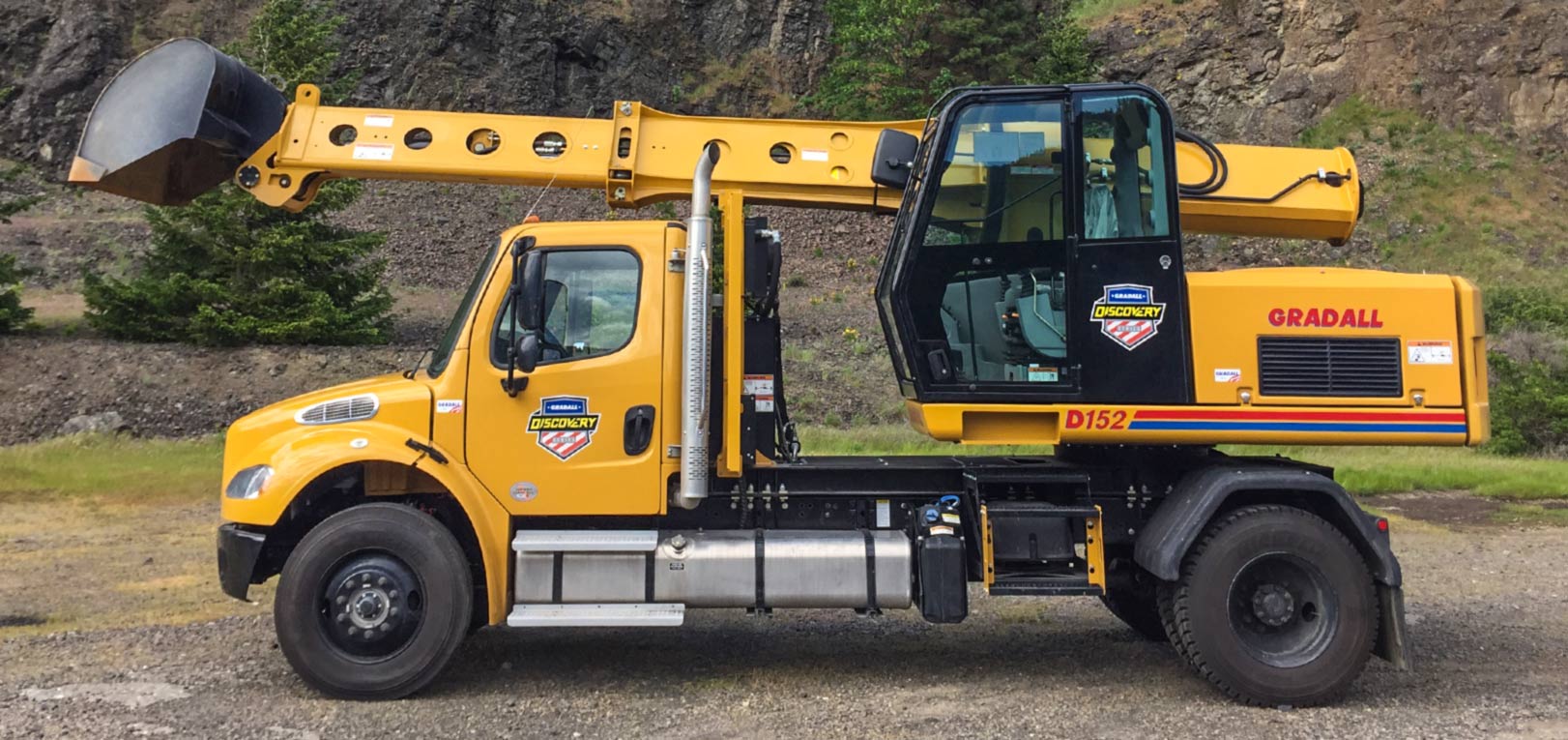 Gradall D152 excavator specs & dimensions (2017 - 2025) | Diggers ...