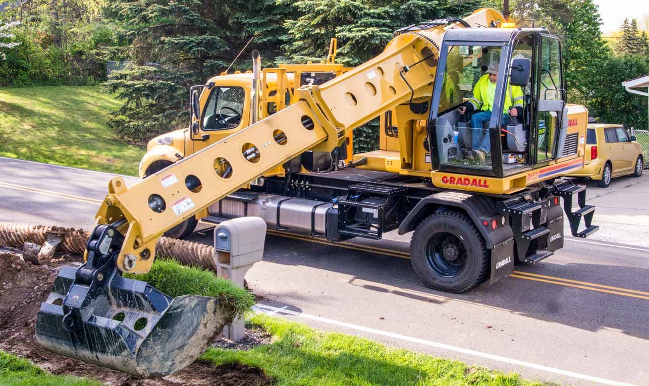 Gradall D154 excavator specs & dimensions (2017 - 2025) | Diggers ...