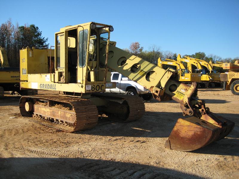 Gradall G660C excavator specs & dimensions (1983 - 1987) | Diggers ...