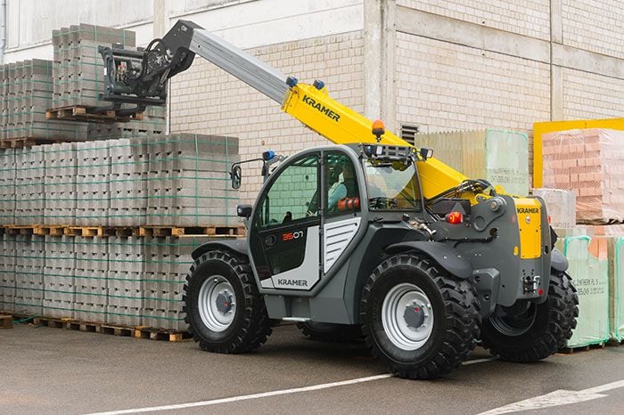 Kramer 3507 telehandler specs & dimensions (2015 - 2021) | LECTURA Specs
