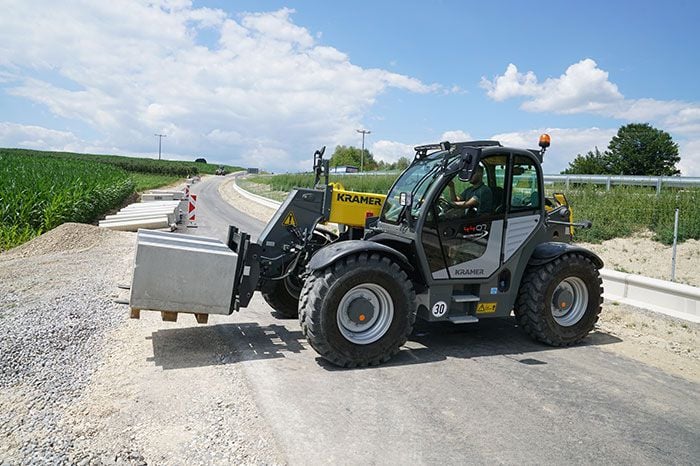 Kramer 4407 telehandler specs & dimensions (2015 - 2021) | LECTURA Specs