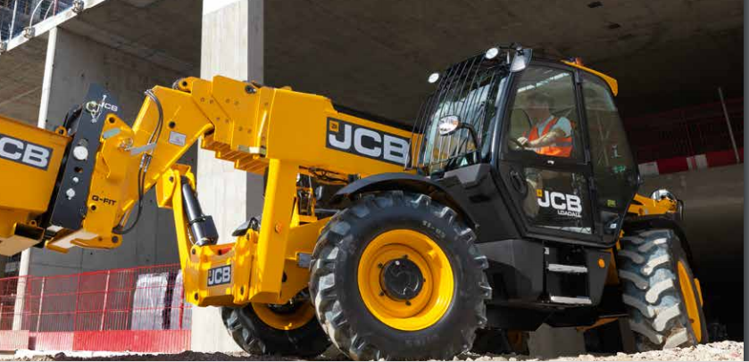 JCB 535-95 telehandler specs & dimensions (2017 - 2020) | LECTURA Specs