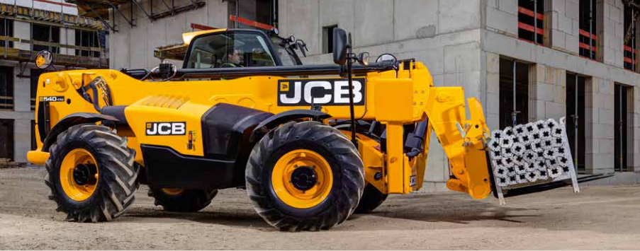 JCB 540P200 telehandler specs & dimensions (2017 - 2020) | LECTURA Specs