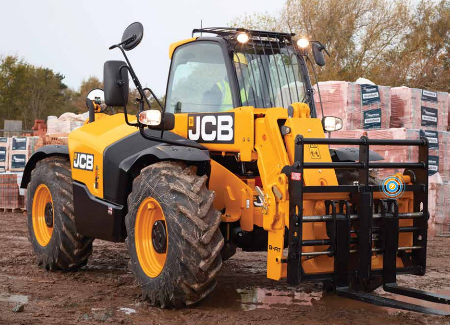 JCB 541-70 DS telehandler specs & dimensions (2014 - 2019) | LECTURA Specs