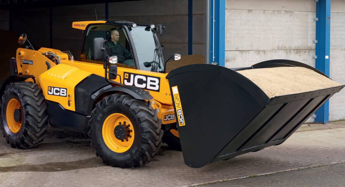 JCB 550-80 DS telehandler specs & dimensions (2011 - 2017) | LECTURA Specs