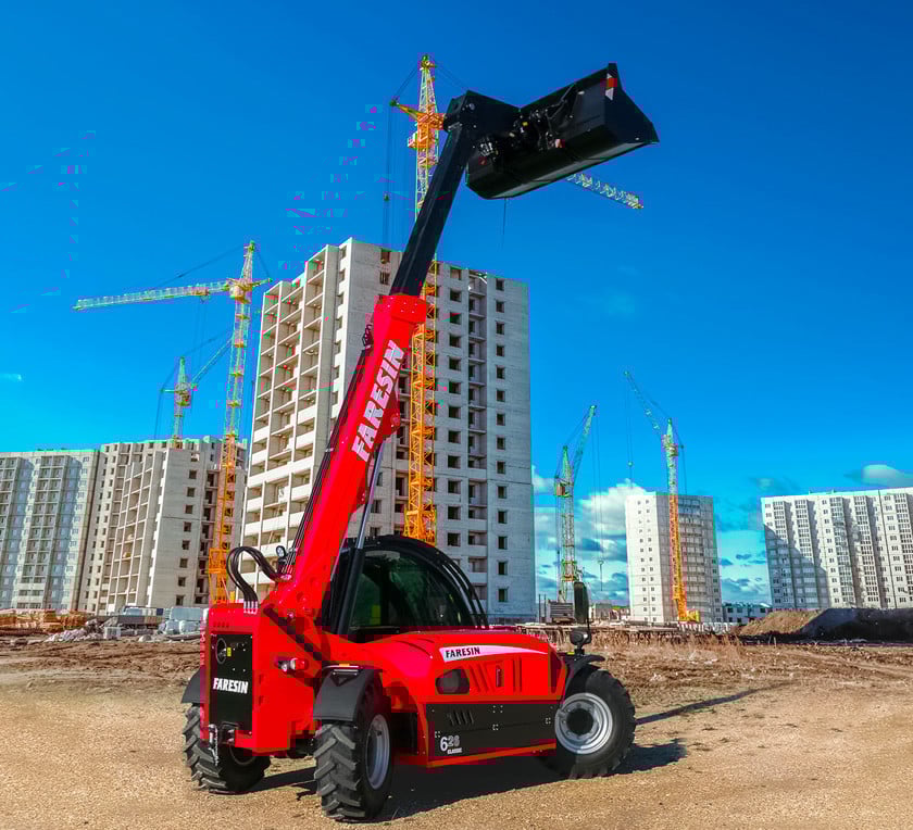 Faresin Handlers 6.26 Classic 55 telehandler specs & dimensions (2018 ...