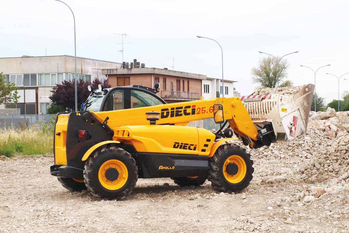 Dieci Apollo 25.6 R telehandler specs (2015 - 2020) | LECTURA Specs