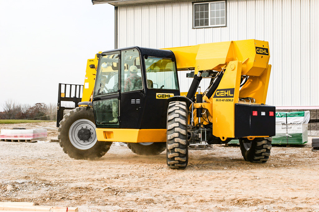 Gehl DL12-40 telehandler specs & dimensions (2018 - 2025) | LECTURA Specs