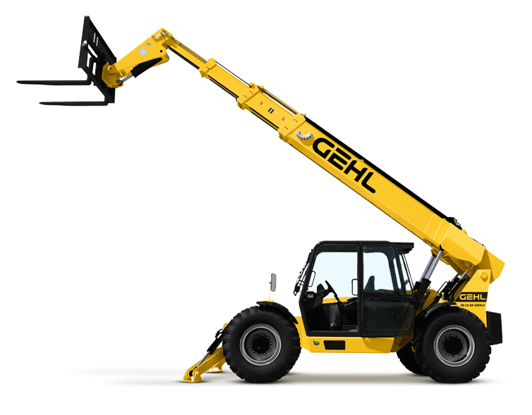Gehl DL12-55 telehandler specs & dimensions (2018 - 2025) | LECTURA Specs