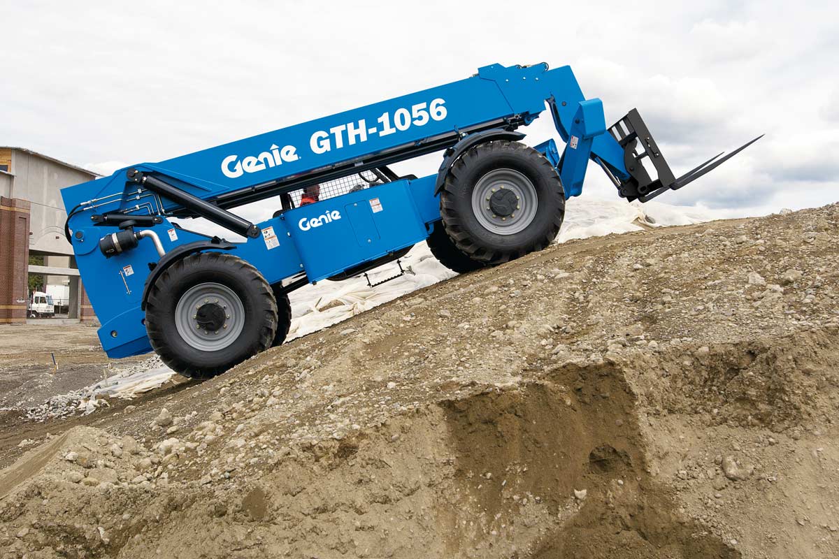 Genie GTH-1056 telehandler specs & dimensions (2019 - 2025) | LECTURA Specs