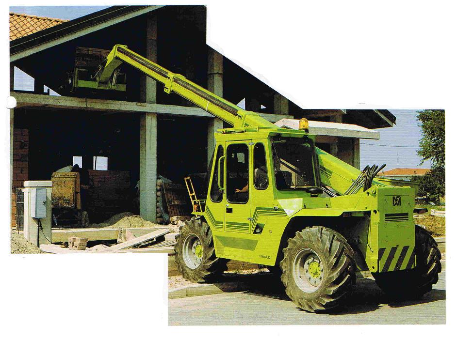 Merlo P 25.9 telehandler specs (1988 - 1992) | LECTURA Specs