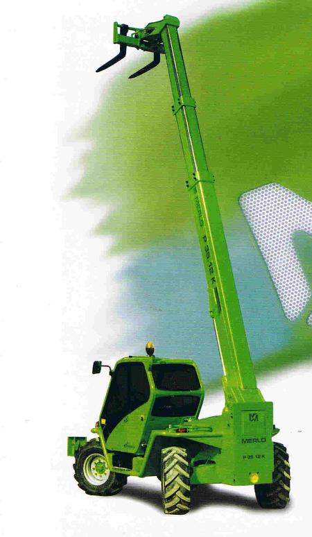 Merlo P 35.12 K telehandler specs & dimensions (2002 - 2006) | LECTURA ...