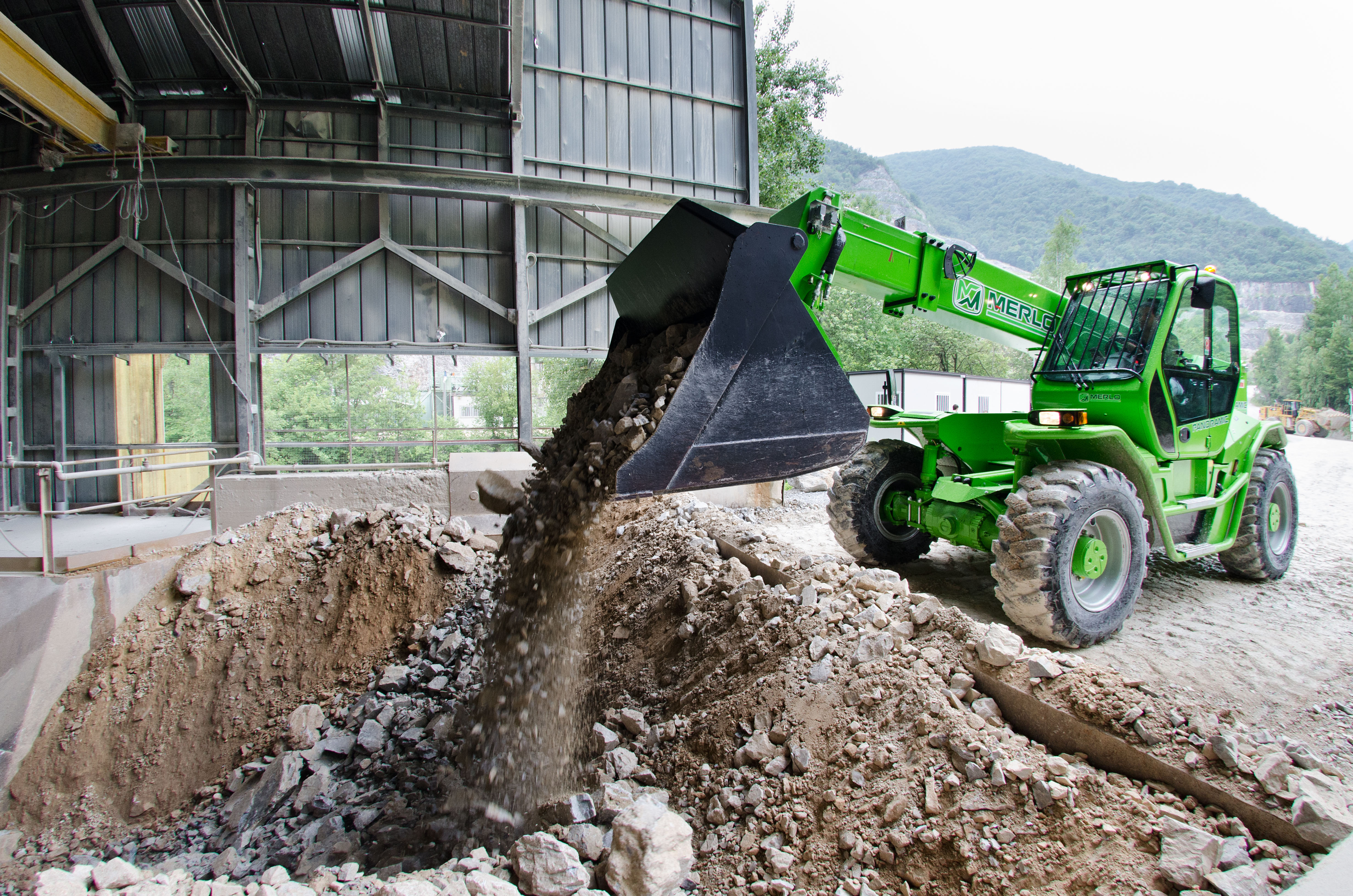 Merlo Panoramic P 120.10 HM telehandler specs & dimensions (2016 - 2021 ...