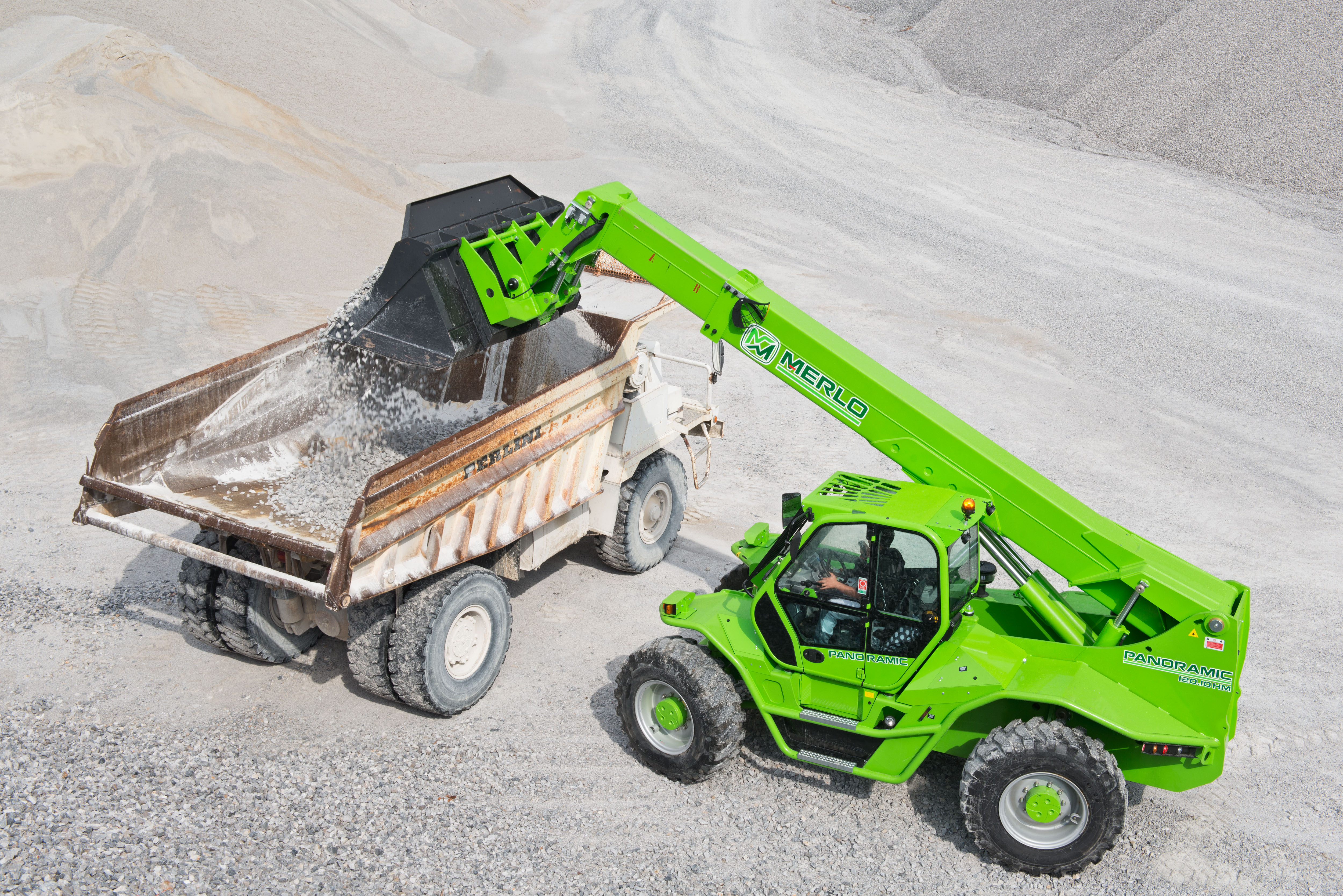 Merlo Panoramic P 120.10 HM telehandler specs & dimensions (2016 - 2021 ...