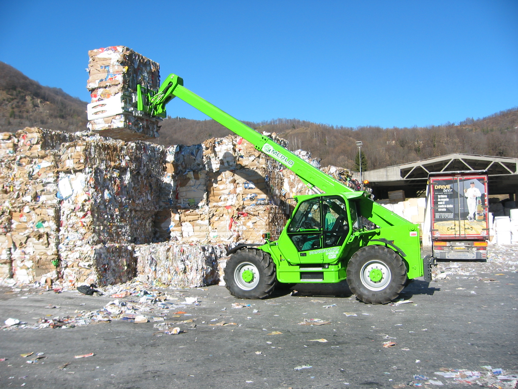 Merlo Panoramic P 55.9 CS telehandler specs & dimensions (2016 - 2017 ...