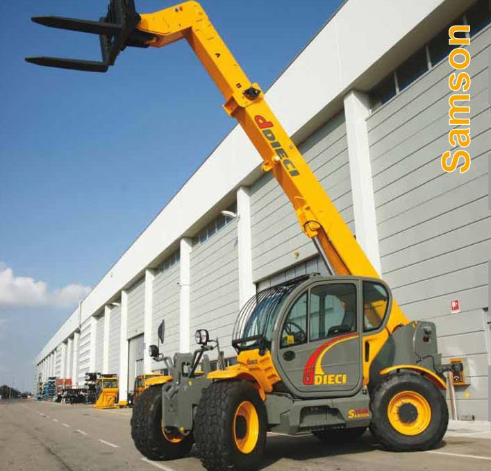 Dieci Samson 45.8 NA telehandler specs & dimensions (2004 - 2010 ...