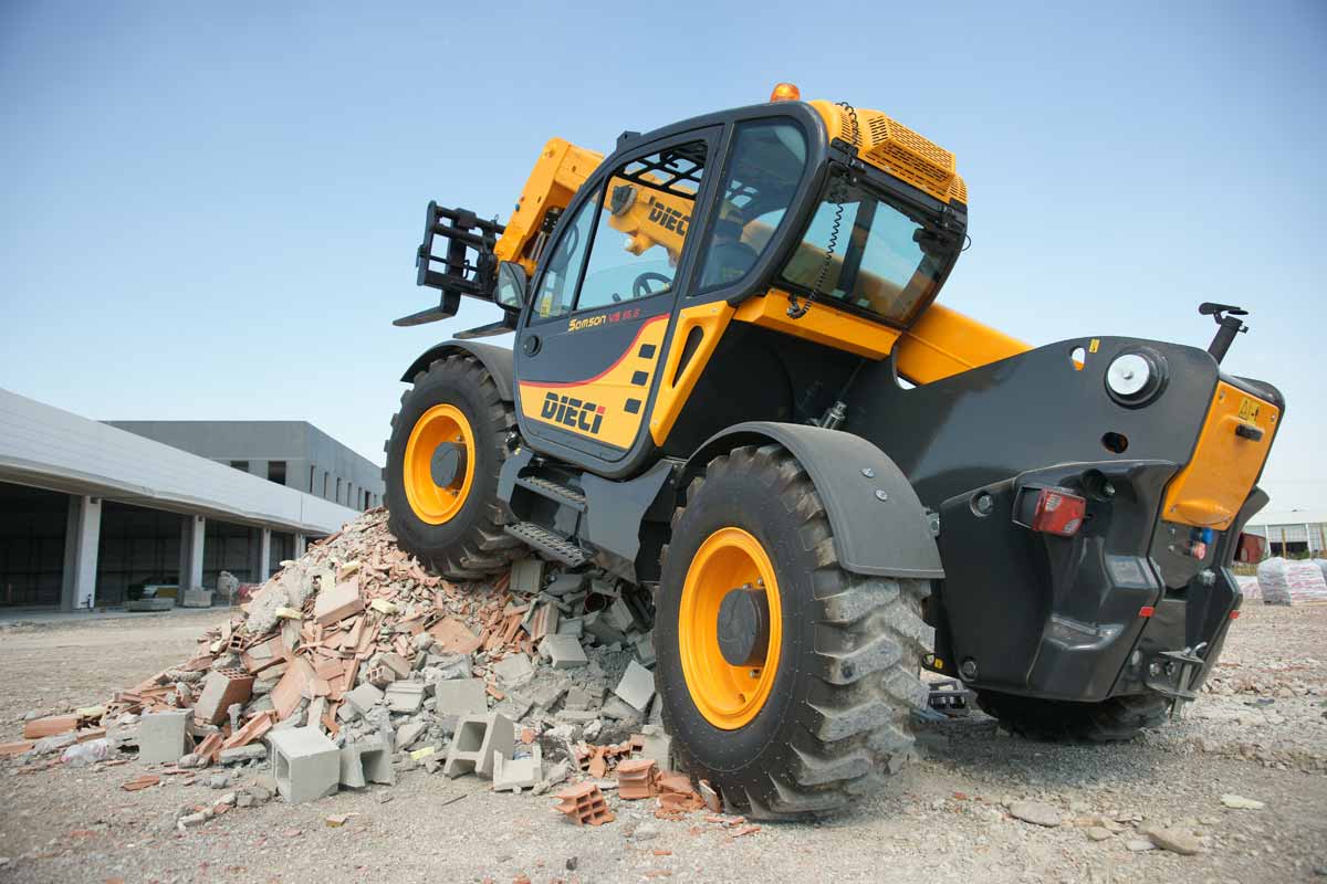 Dieci Samson 60.9 telehandler specs & dimensions (2018 - 2019 ...