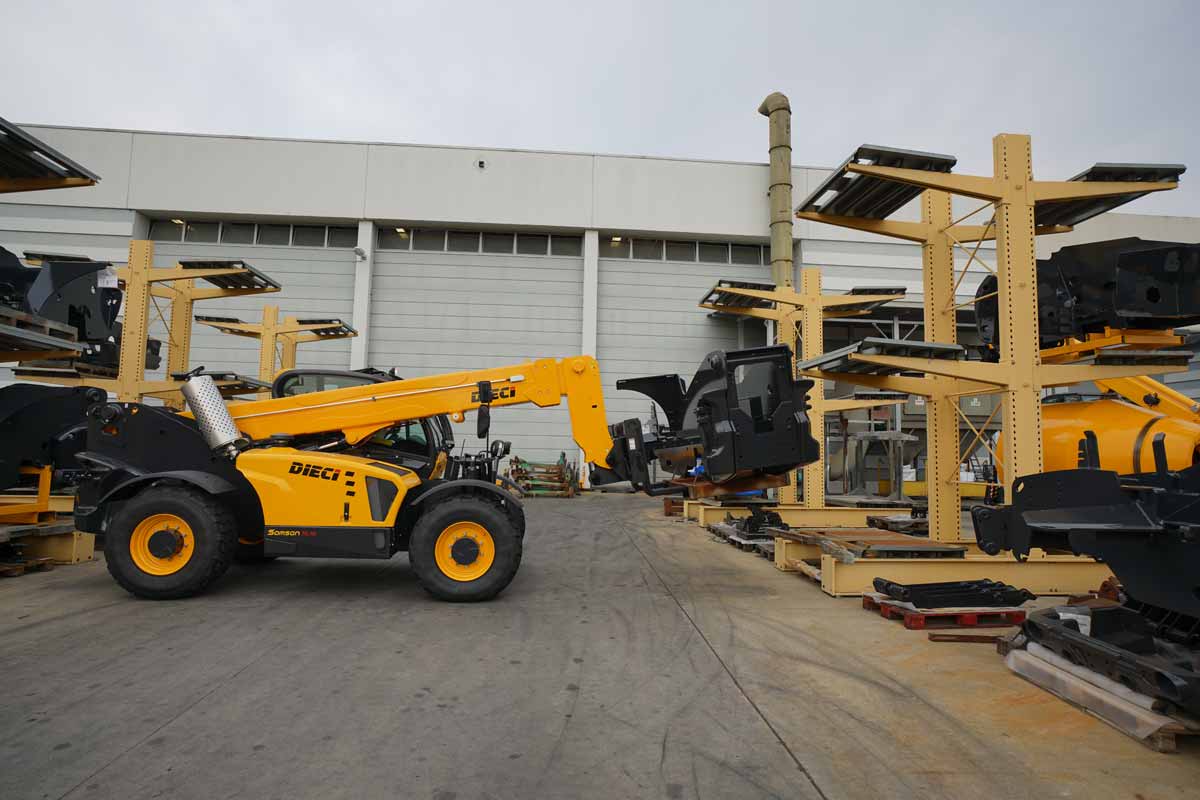 Dieci Samson 75.10 telehandler specs & dimensions (2015 - 2020 ...