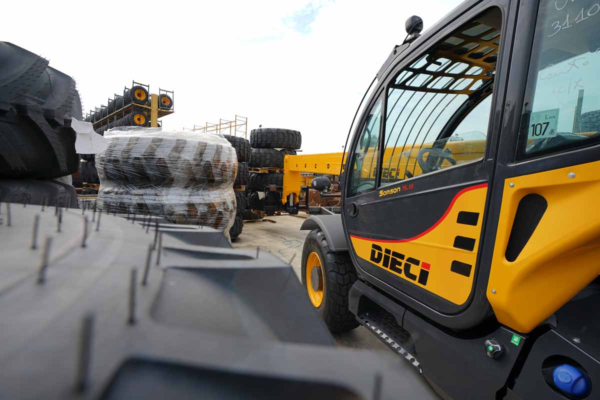 Dieci Samson 75.10 telehandler specs & dimensions (2015 - 2020 ...