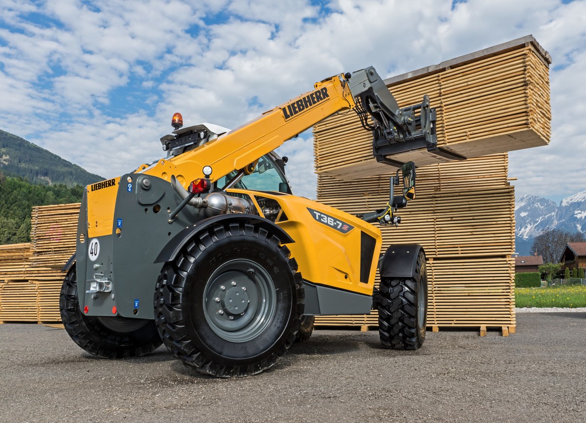 Liebherr T 36-7 S telehandler specs & dimensions (2020 - 2025 ...