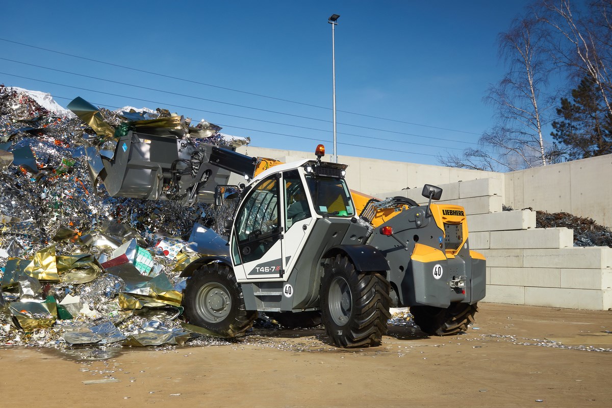 Liebherr T 46-7 S telehandler specs & dimensions (2018 - 2019 ...