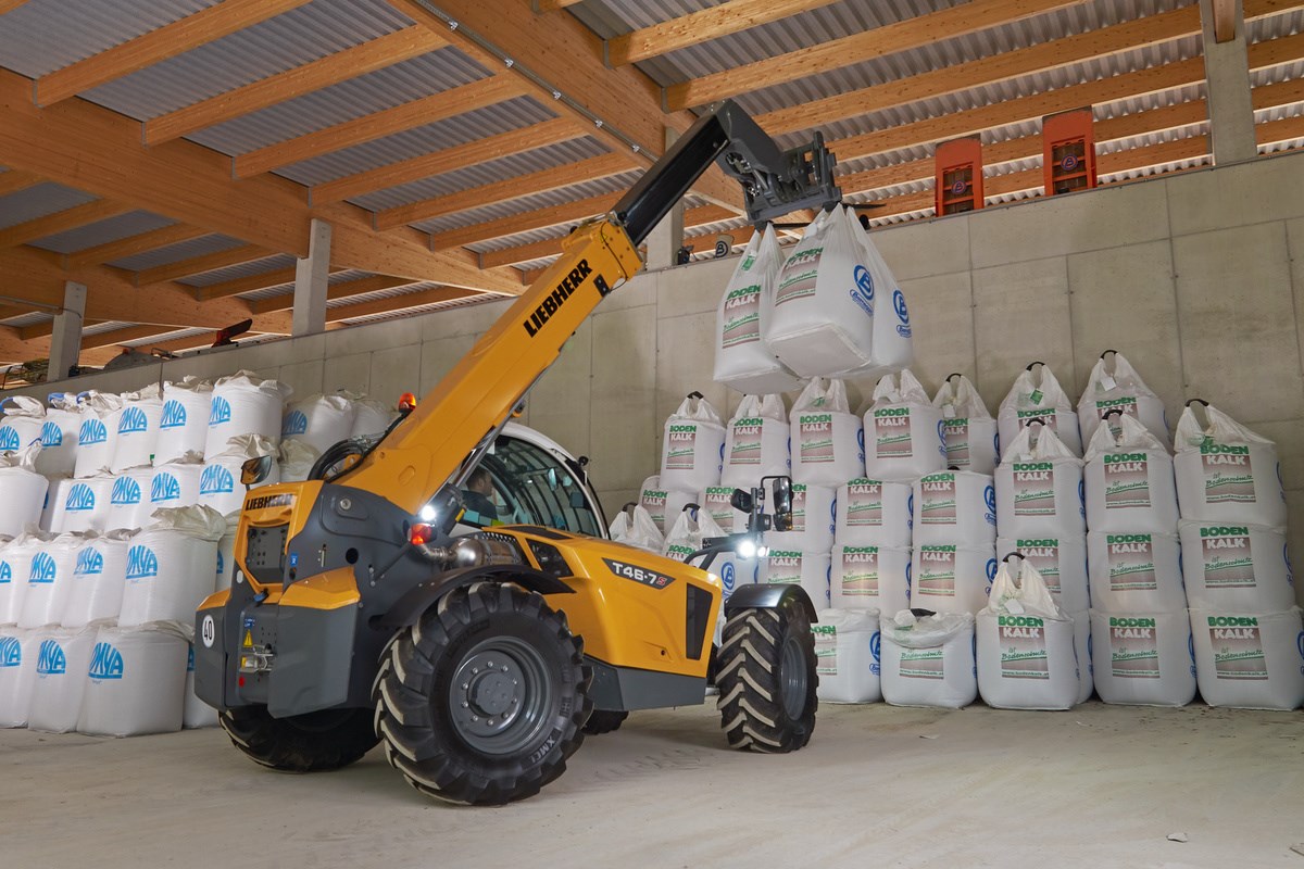 Liebherr T 46-7 S telehandler specs & dimensions (2018 - 2019 ...