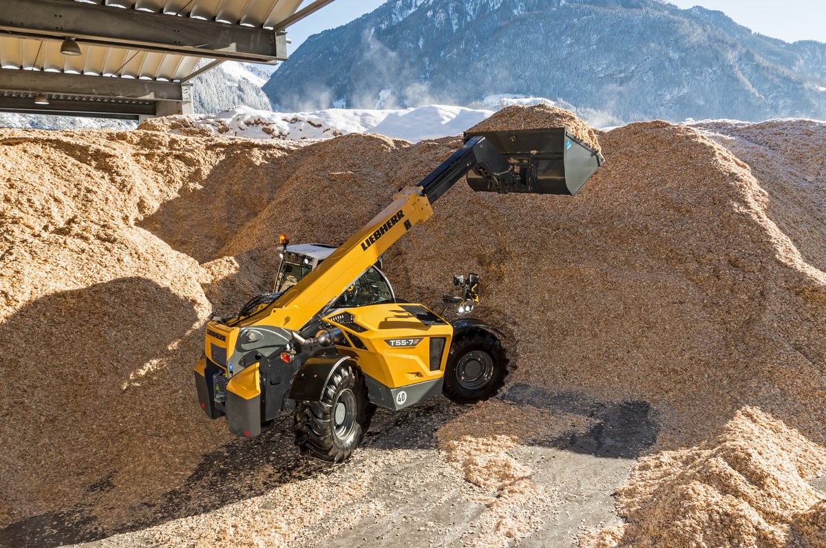 Liebherr T 55-7 S telehandler specs & dimensions (2018 - 2019 ...