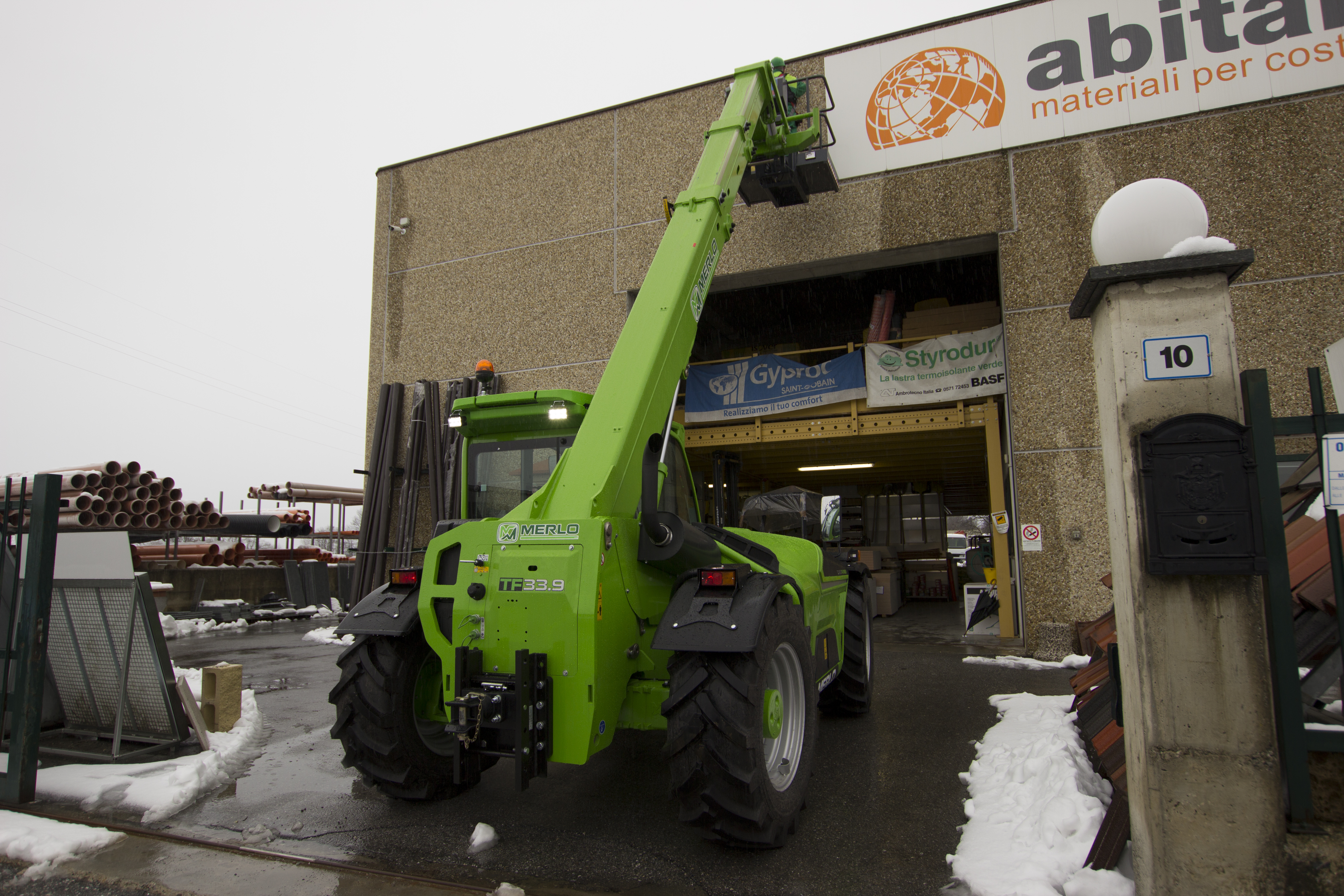 Merlo TF 30.9 G telehandler specs & dimensions (2017 - 2020) | LECTURA ...