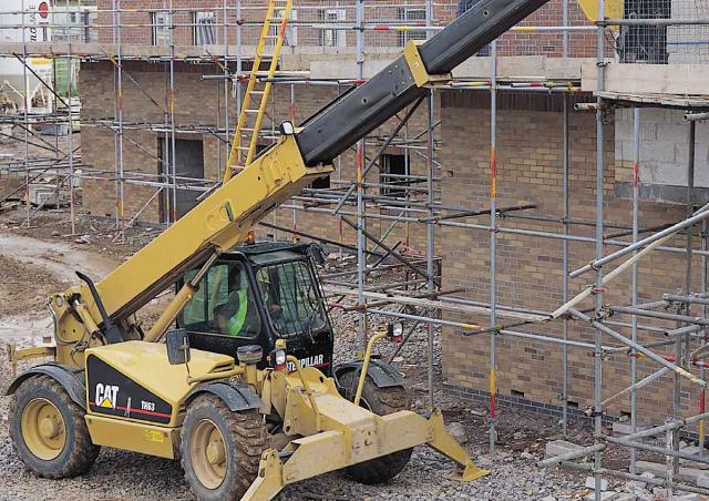 Caterpillar TH 83 telehandler specs & dimensions (1996 - 2002 ...