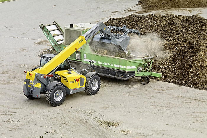 Wacker Neuson TH955 telehandler specs & dimensions (2019 - 2024 ...