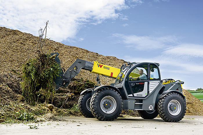 Wacker Neuson TH955 telehandler specs & dimensions (2019 - 2024 ...