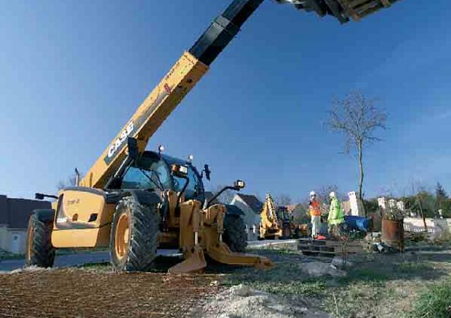 Case TX130-40 telehandler specs & dimensions (2008 - 2016) | LECTURA Specs