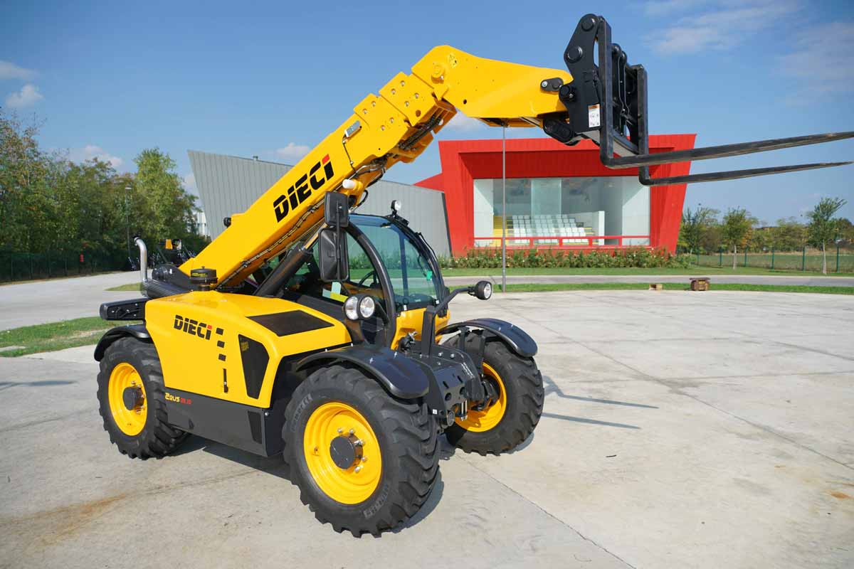 Dieci Zeus 38.10 telehandler specs & dimensions (2018 - 2020) | LECTURA ...