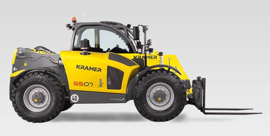 Kramer 5507 telehandler specs & dimensions (2015 - 2021) | LECTURA Specs