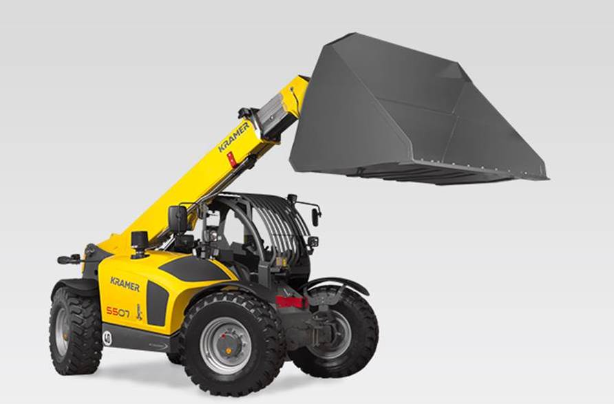 Kramer 5507 telehandler specs & dimensions (2015 - 2021) | LECTURA Specs