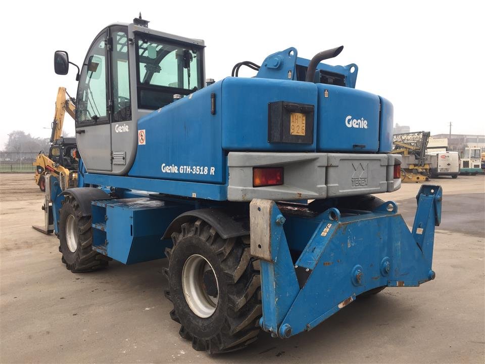 Genie GTH 3518 R rotating telehandler specs & dimensions (2002 - 2010 ...