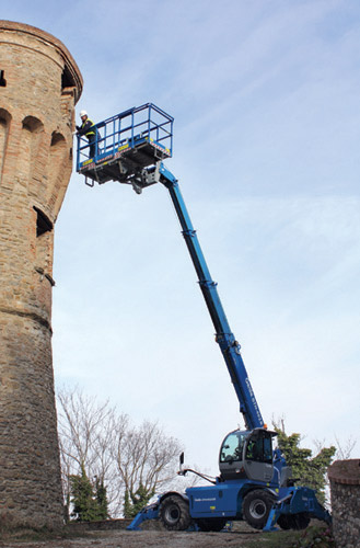 Genie GTH4016R rotating telehandler specs & dimensions (2017 - 2017 ...