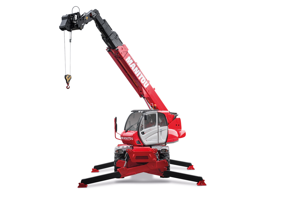 Manitou MRT 2550 rotating telehandler specs & dimensions (2017 - 2020 ...