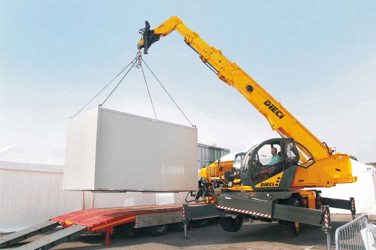 Dieci Pegasus 40.25 rotating telehandler specs & dimensions (2018 ...