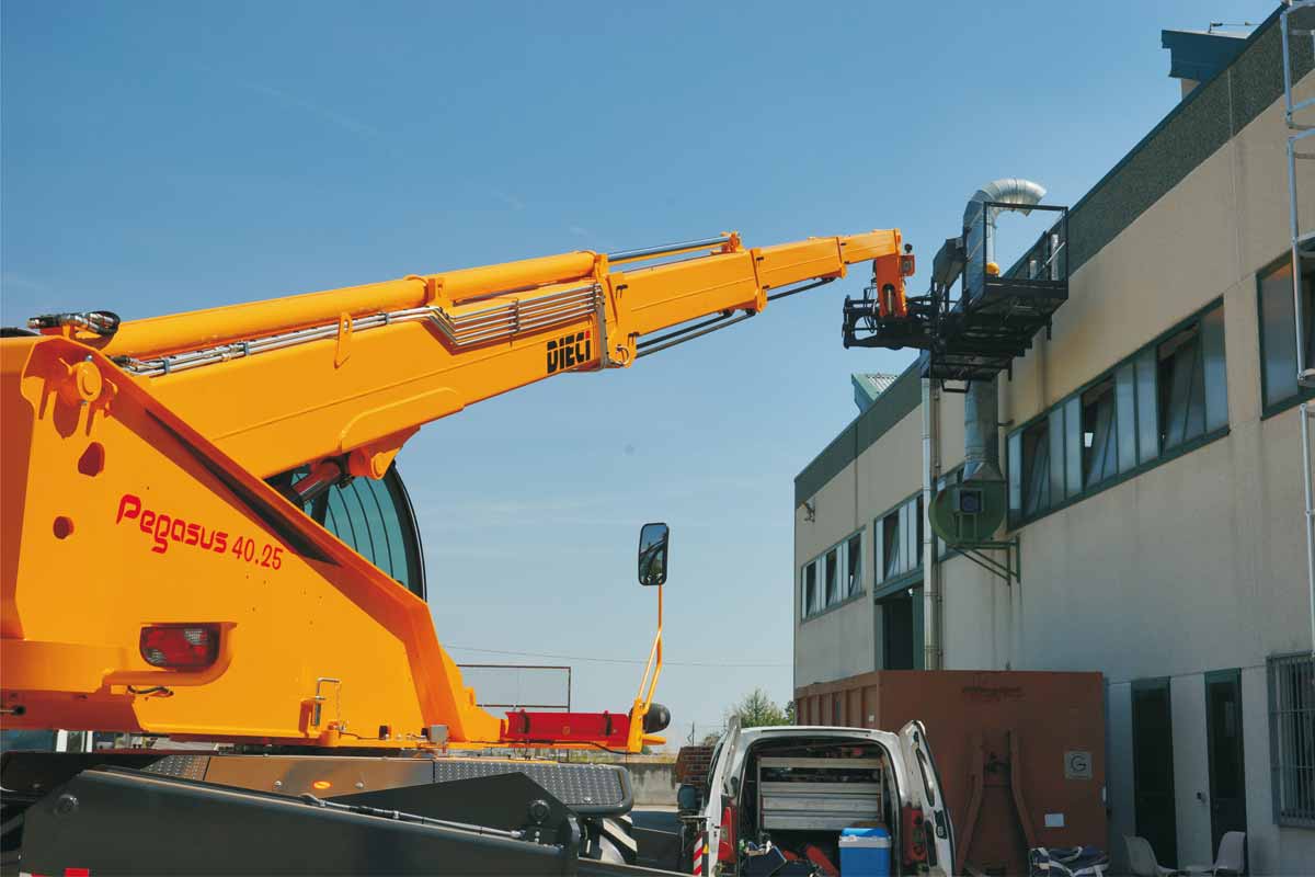 Dieci Pegasus 40.25 rotating telehandler specs & dimensions (2018 ...