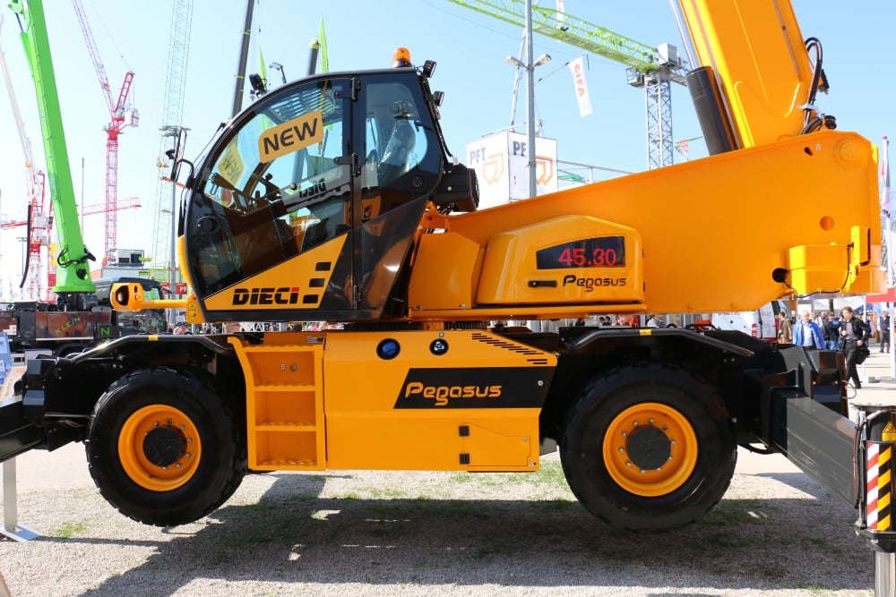 Dieci Pegasus 45.30 rotating telehandler specs & dimensions (2017 ...