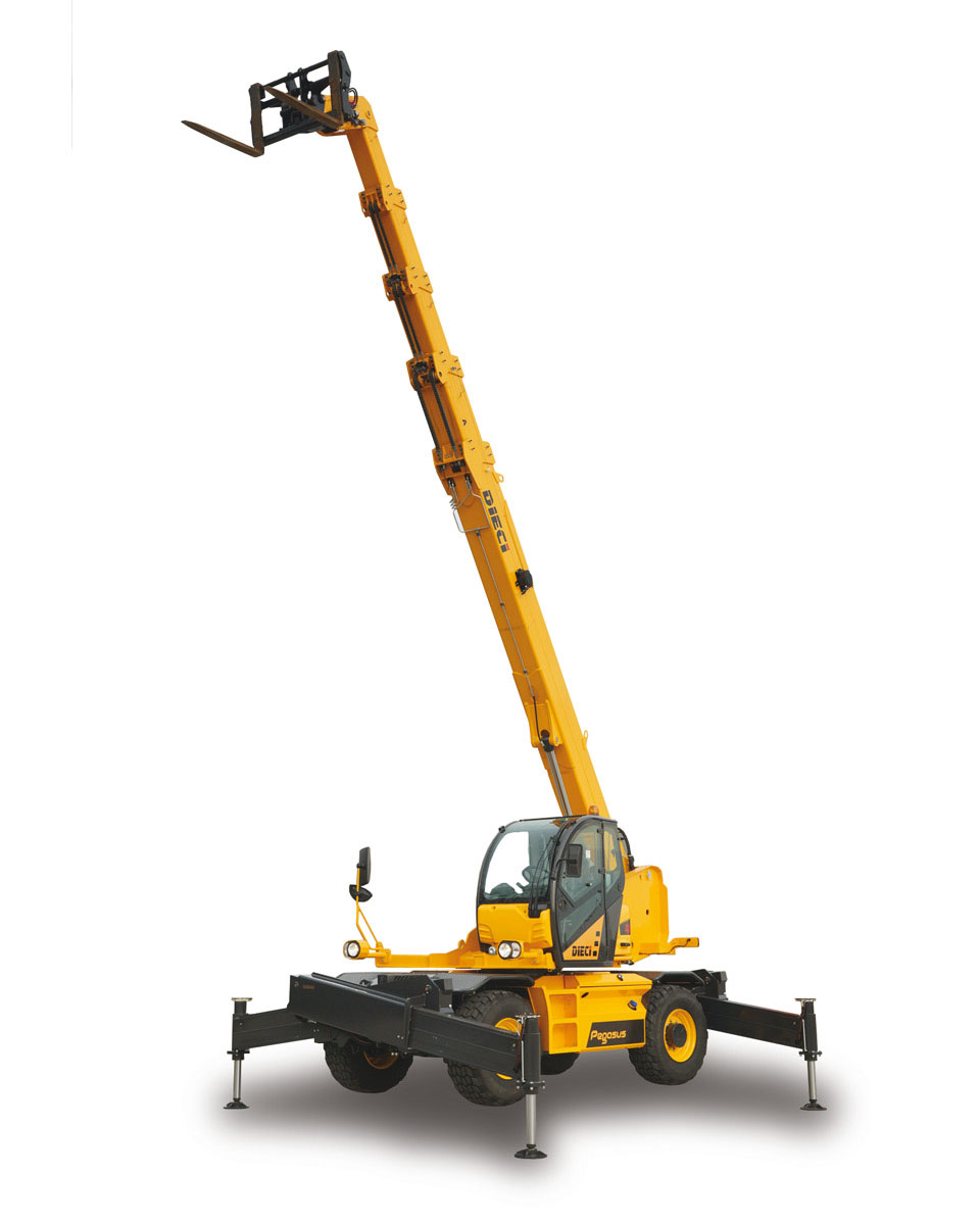 Dieci Pegasus 50.19 rotating telehandler specs & dimensions (2018 ...