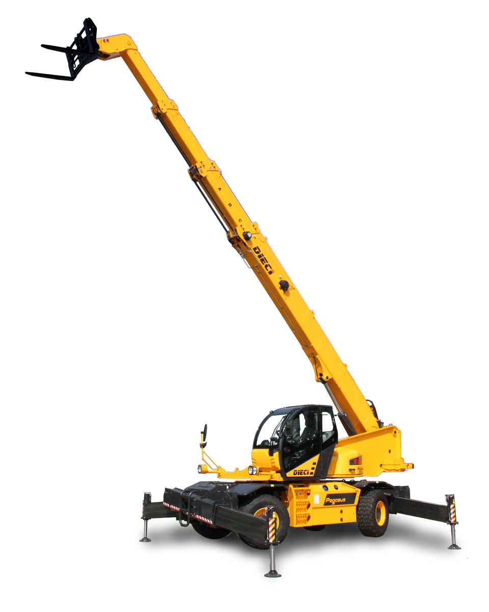 Dieci Pegasus 50.26 rotating telehandler specs & dimensions (2018 ...