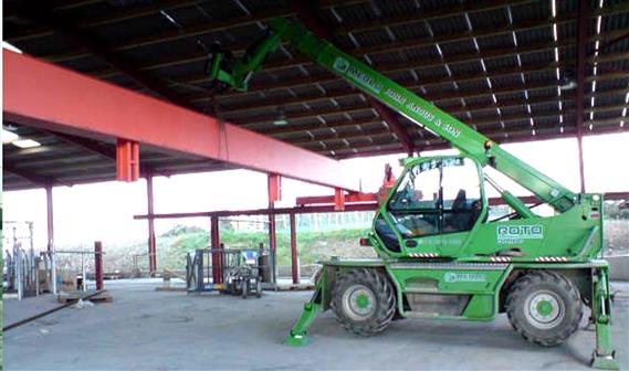 Merlo Roto 38.14 rotating telehandler specs & dimensions (2010 - 2013 ...