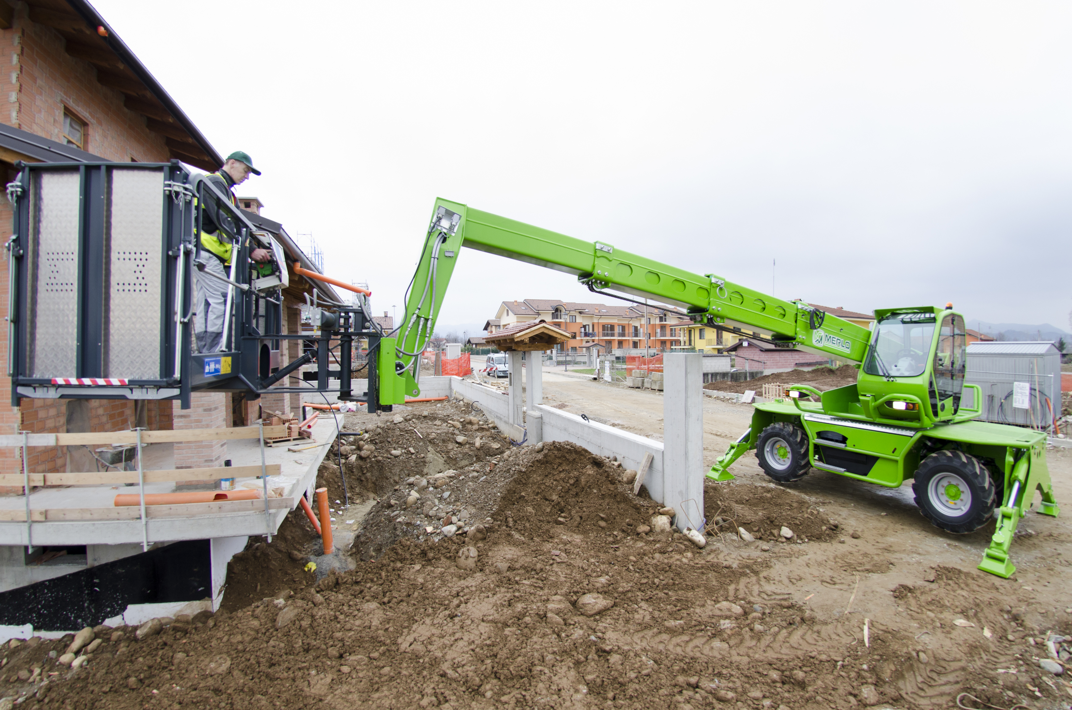 Merlo Roto 38.16 S rotating telehandler specs & dimensions (2014 - 2017 ...